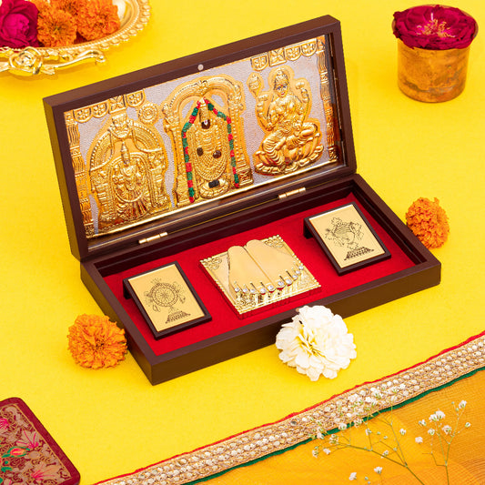 Buy Pocket Temples Online | 24K Gold Plated Portable Temples for Home ...