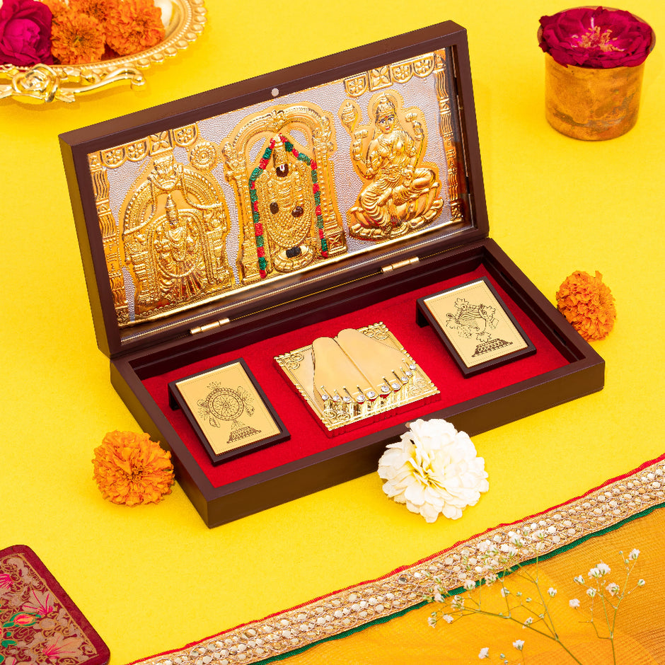 Buy Pocket Temples Online | 24K Gold Plated Portable Temples for Home ...